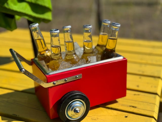 snack or beer table cart